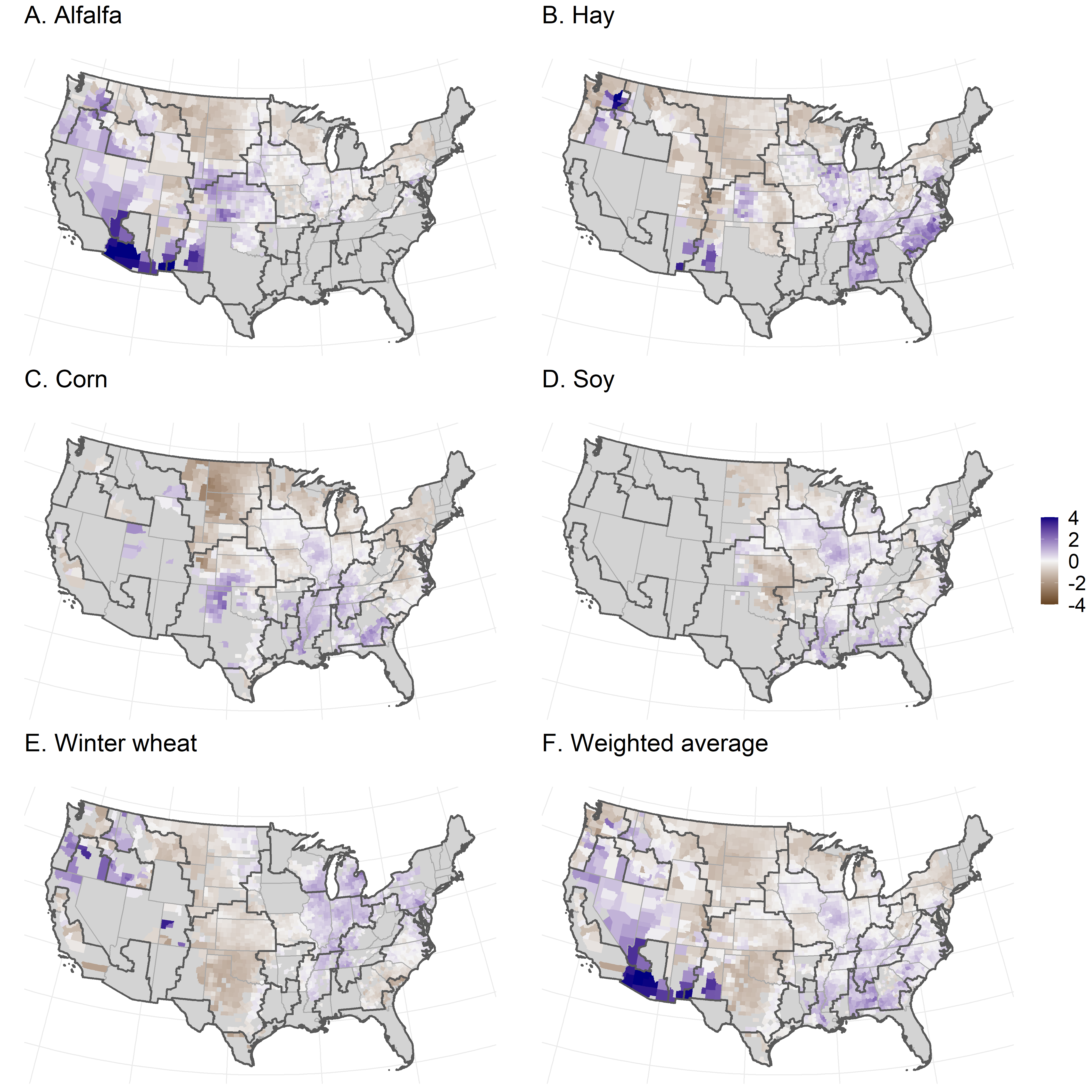 Agricultural yield geographies in the United States | The FACES ... Agricultural yield geographies in the United States | The FACES ...